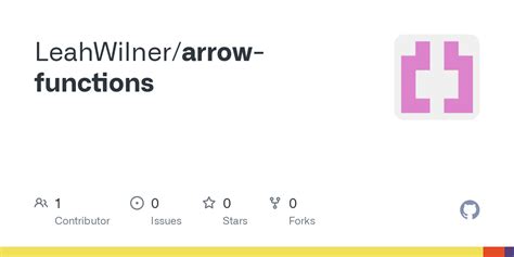 Github Leahwilnerarrow Functions