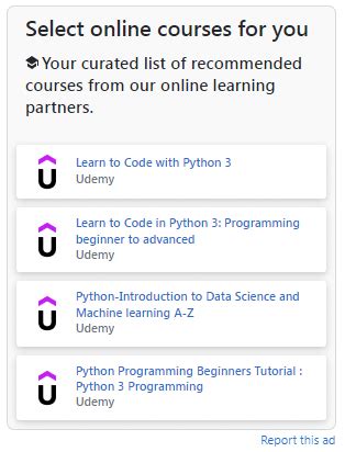 Despite Claims To The Contrary Course Recommendations Are Not Curated