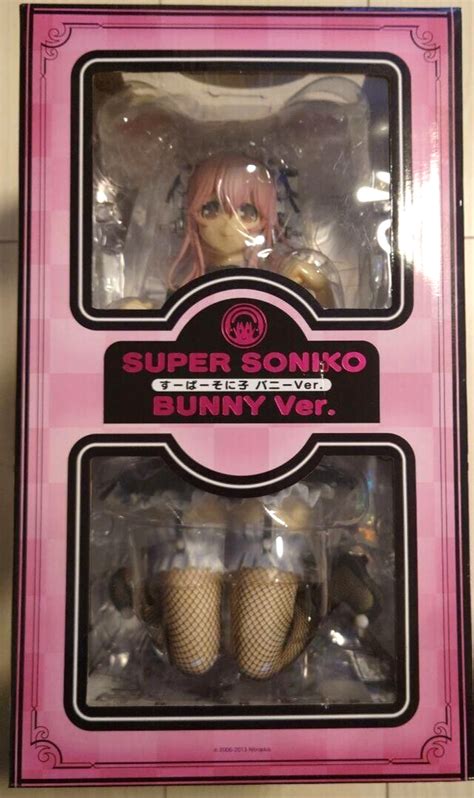 New Nitro Super Sonic Super Sonico Bunny Ver 14 Pvc Figure Freeing