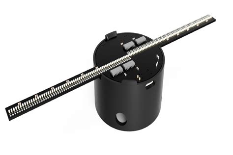 How To Build A Pov Display Using Leds Esp32 And Arduino Ide