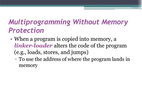 Memory Protection Kernel And User Address Spaces Ppt Download