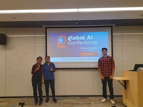 Shreyas Thakur On Linkedin Globalaiconference Ai Innovation