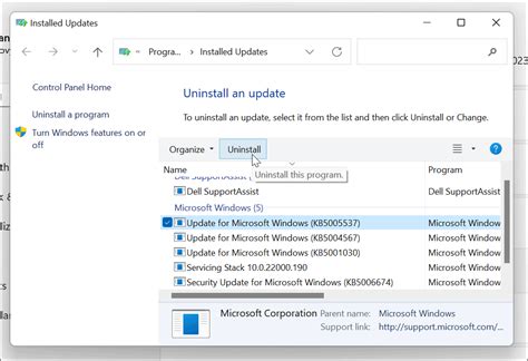 How To Uninstall A Cumulative Update On Windows