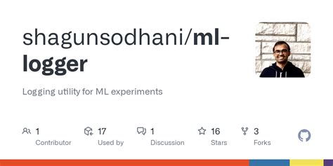 Github Shagunsodhaniml Logger Logging Utility For Ml Experiments
