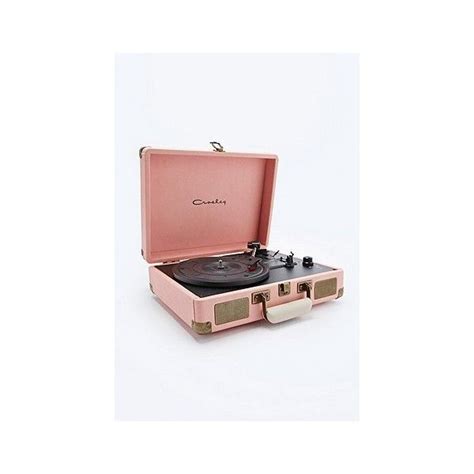Crosley Cruiser Pink Record Player With European Plug