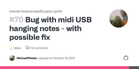 Bug With Midi Usb Hanging Notes With Possible Fix · Marcel Licence
