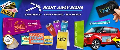Untitled Header Right Away Signs