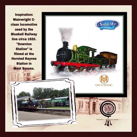 Terrific Downton Abbey Cake Inspired By Wainwright C Class Locomotive