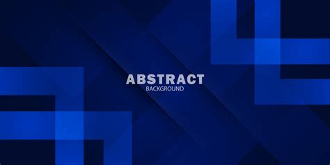 Abstract Dark Blue Gradient Illustration Geometric Background With Simple Rectangle Arc Pattern