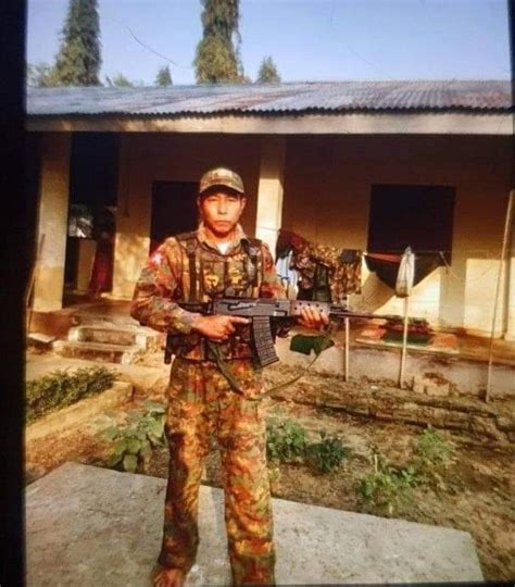 ကျောက်တံခါးတွင် ပြည်သူ့စစ် သင်တန်းဆင်း ပျူစောထီးခေါင်းဆောင်အား Pdf မှ ပစ်ခတ်ရှင်းလင်း