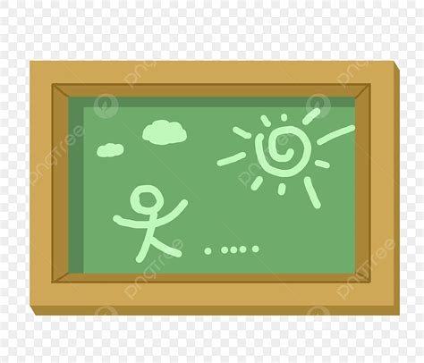 사무용품 녹색 칠판 일러스트 사무실 판 사무용품 녹색 드로잉 보드 Png 일러스트 및 Psd 이미지 무료 다운로드 Pngtree