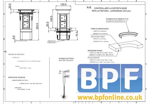 Pop Up 2 Way Power Socket Stainless Direct UK