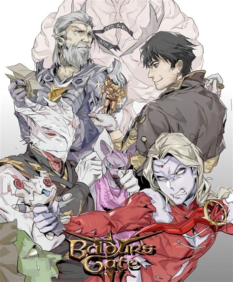 Dasha497 Enver Gortash Orin The Red The Dark Urge Baldurs Gate Baldurs Gate Baldurs