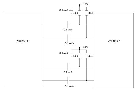 Ethernet PHY To PHY Connection KSZ9477S And DP83849IF Electrical Engineering Stack Exchange