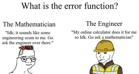 The Error Function Rmathmemes