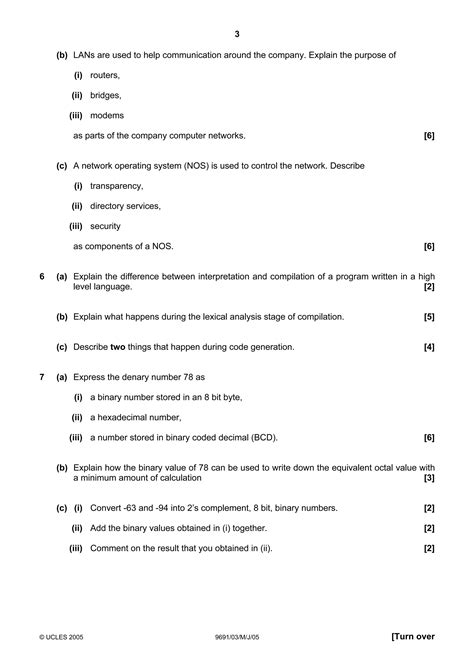 Computer Paper 3 May June 2004 9691 Cambridge General Certificate Of Education Advanced Level
