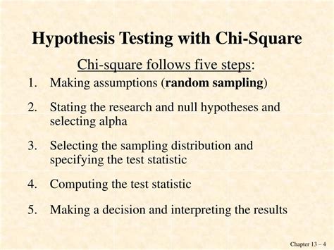 PPT Chapter The Chi Square Test PowerPoint Presentation Free Download ID