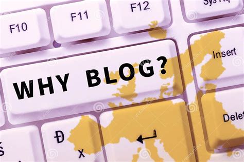 Hand Writing Sign Why Blogquestion Concept Meaning Computer Network That Uses Wireless Data