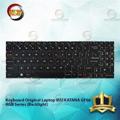Jual Keyboard Msi Katana Gf66 Backlight Rgb Backlight Shopee Indonesia