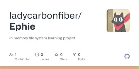Github Ladycarbonfiber Ephie In Memory File System Learning Project
