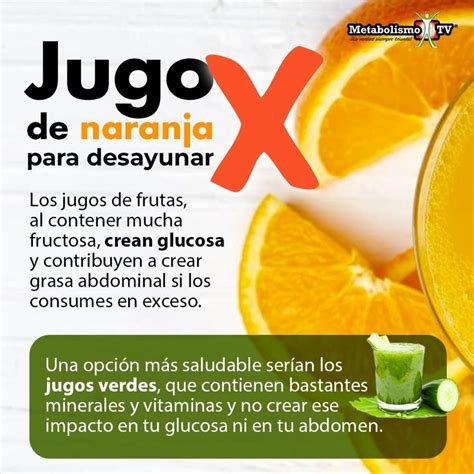 Jugo De Naranja Consejos De Nutrición Jugos Recetas Para La Salud
