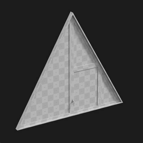 Triangular Window Premium 3d Model