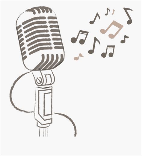 Old Fashioned Microphone Vector At Collection Of Old