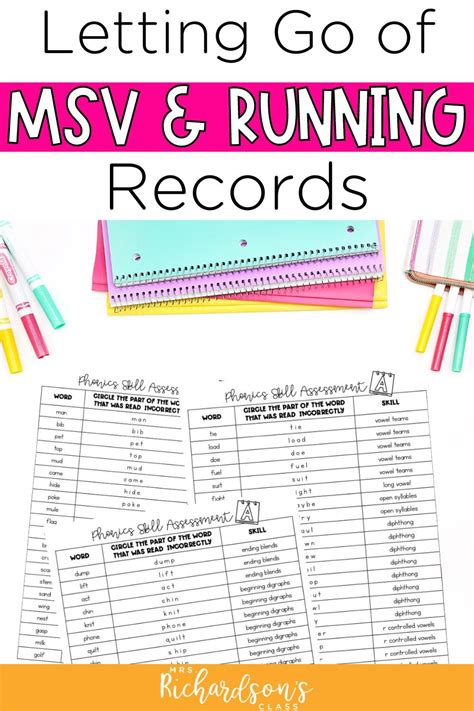 Letting Go Of Msv And Running Records Now What Artofit