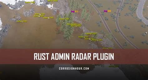 RUST Admin Radar Plugin How To Install Configure Use