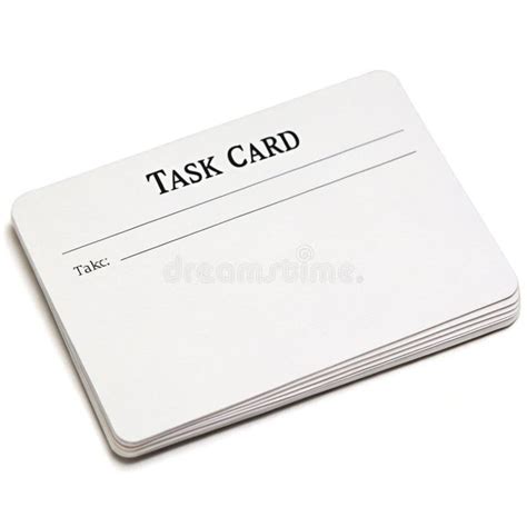 Empty Task Isolated On White Background Stock Illustration Illustration Of Taskcompletion