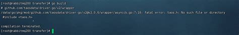 golang 使用taosql原生链接TDengine 版本linux环境go版本 gcc版本 Issue taosdata