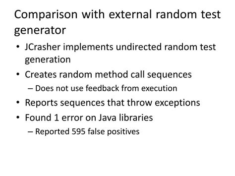 Ppt Directed Random Testing Evaluation Powerpoint Presentation Free Download Id3231339