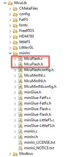 Using The Internal Flash For Store Data Nxp Community