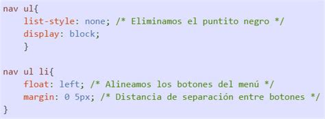 De 0 A Web Como Crear Un Menú Con Html 5 Y Css3