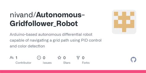 Github Nivandautonomous Gridfollowerrobot Arduino Based Autonomous Differential Robot