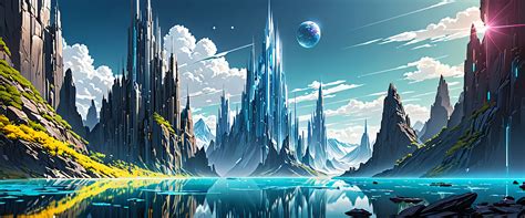 Ethereal Android Oasis 4k Uhd Wallpaper And Sdxl Prompt