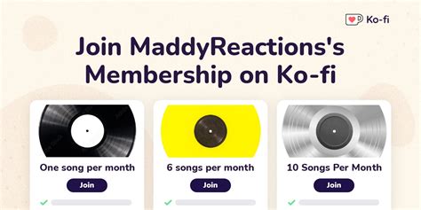 Join Maddyreactions S Ko Fi Membership On Ko Fi Ko Fi Where Creators Get Support From Fans