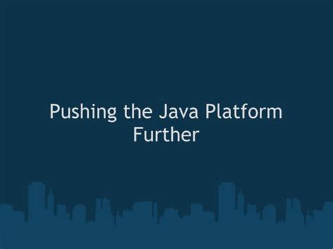 Jruby Pushing The Java Platform Further Ppt