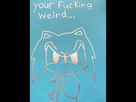 Evil Sonic By Flamflow On Newgrounds