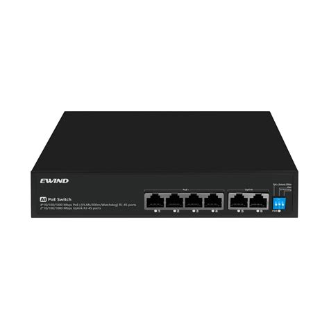 6 Port Full Gigabit Poe Switch Ewind