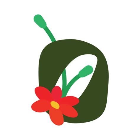 Letter O Generic Color Fill Icon