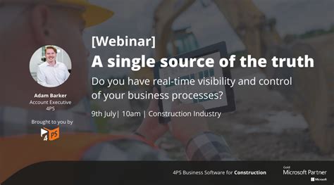 Webinar Real Time Visibility And Control 4ps Group