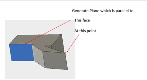 Construction Plane Parallel To Plane Through Point Autodesk Community