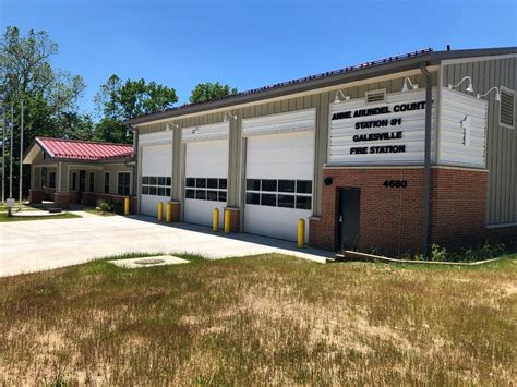 68m Fire House Opens In Anne Arundel Celebrates Virtually