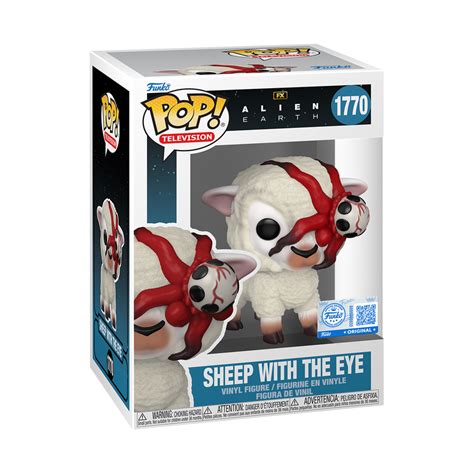 Pop Sheep With The Eye Alien Earth Funko