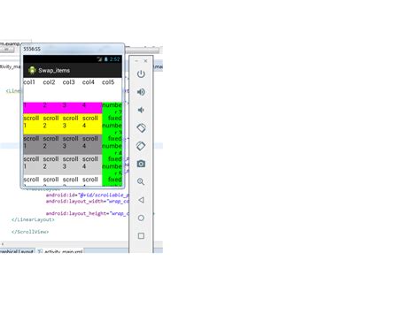 Android How To Resolve A Scale Table With Different Screen Sizes