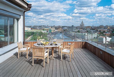 Квартира на крыше, напоминающая воздушный корабль