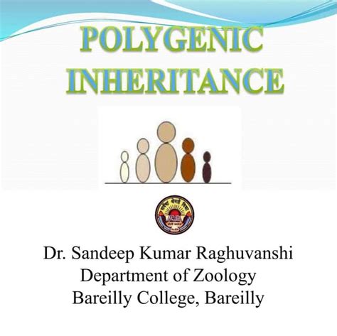 Polygenes And Their Inheritance Patternpptx