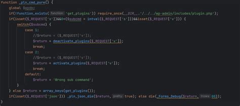 Backdoor Masquerading As Legitimate Plugin