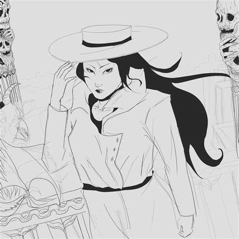 Carmen Sandiego Fanart Sketch Rartworkfantasy